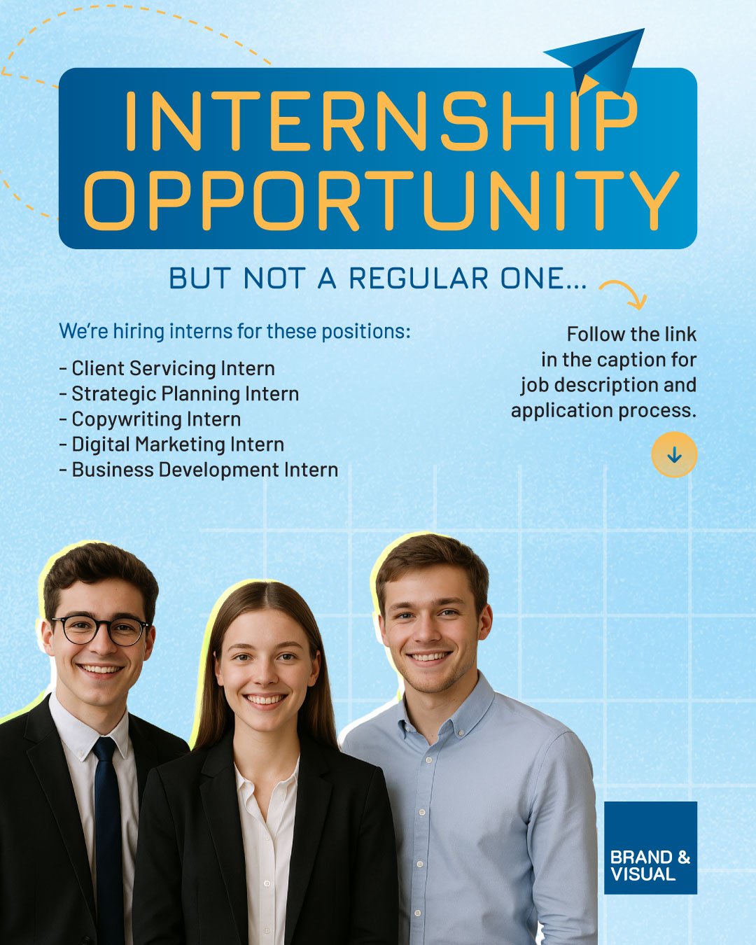 Internship Opportunity - Brand & Visual